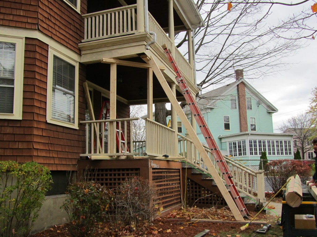 Porch Column Replacement - Concord Carpenter