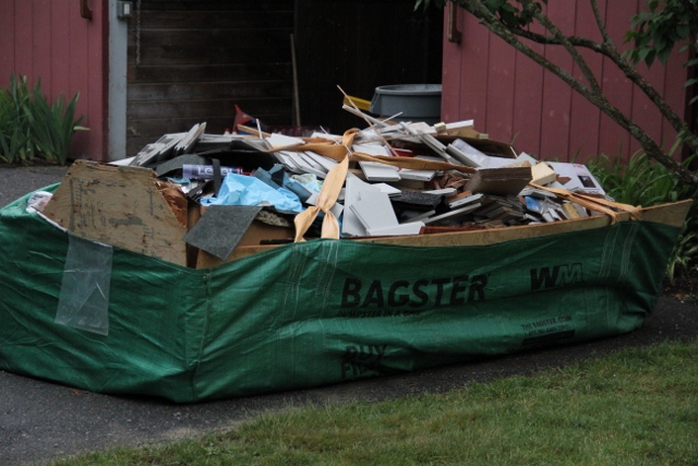 Bagster Dumpster In A Bag - Concord Carpenter