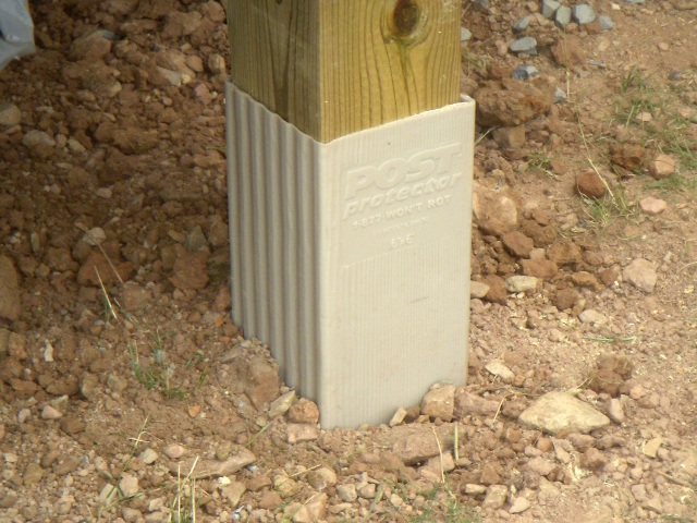 Wood Post Protector - Concord Carpenter