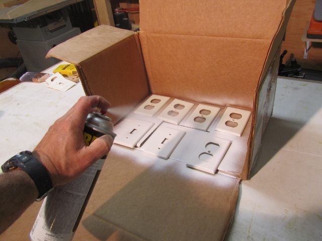 How To Paint Electrical Switch Plates - Concord Carpenter