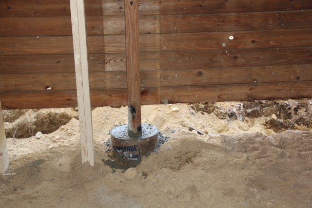Repairing Barn Support Posts - Concord Carpenter