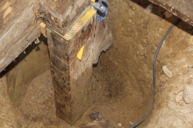 Repairing Barn Support Posts - Concord Carpenter