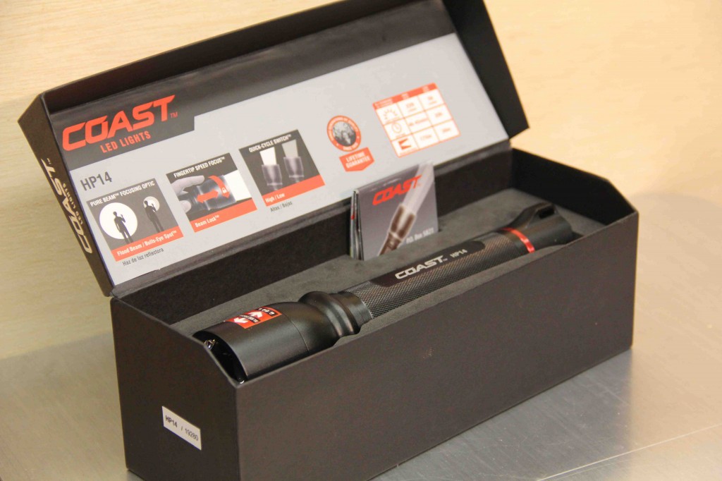 Coast HP14 LED Flashlight - Concord Carpenter