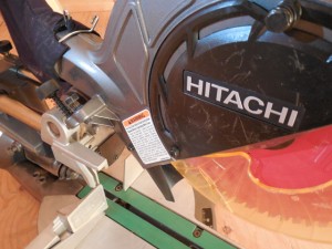 Hitachi C8FSE Sliding Compound Miter Saw - Concord Carpenter
