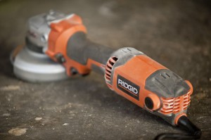 Ridgid R1005 4-1/2 Inch Angle Grinder - Concord Carpenter