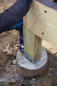 Setting Posts In Concrete - Concord Carpenter