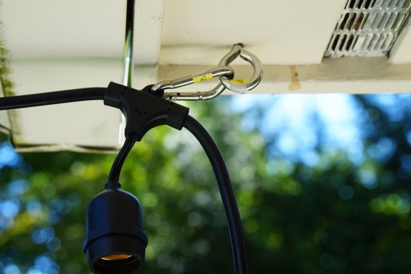 Using a Cable to Hang String Lights - Concord Carpenter