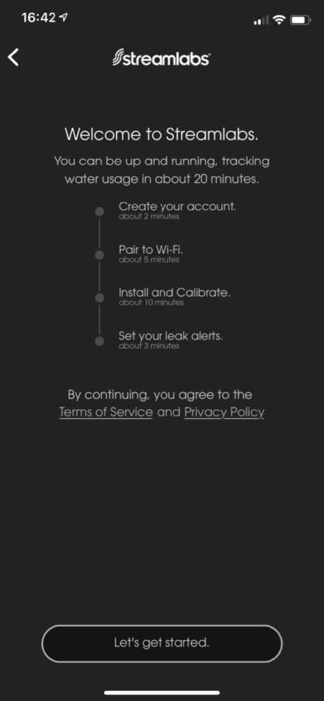 Streamlabs Smart Home Water Monitor - Concord Carpenter