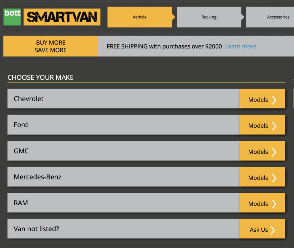 Bott SMARTVAN Van Rack and Storage Review - Concord Carpenter