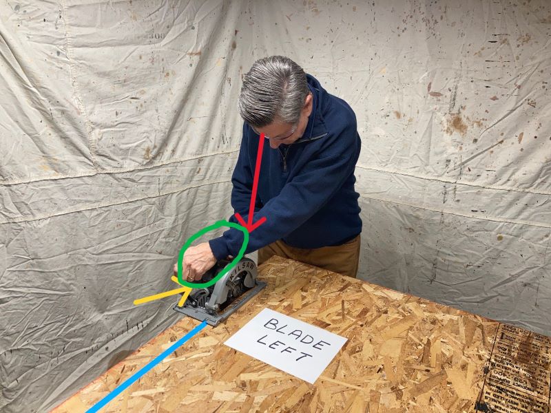 Left Blade, Right Blade Circular Saws - Concord Carpenter
