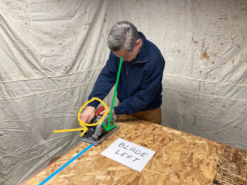 Left Blade, Right Blade Circular Saws - Concord Carpenter