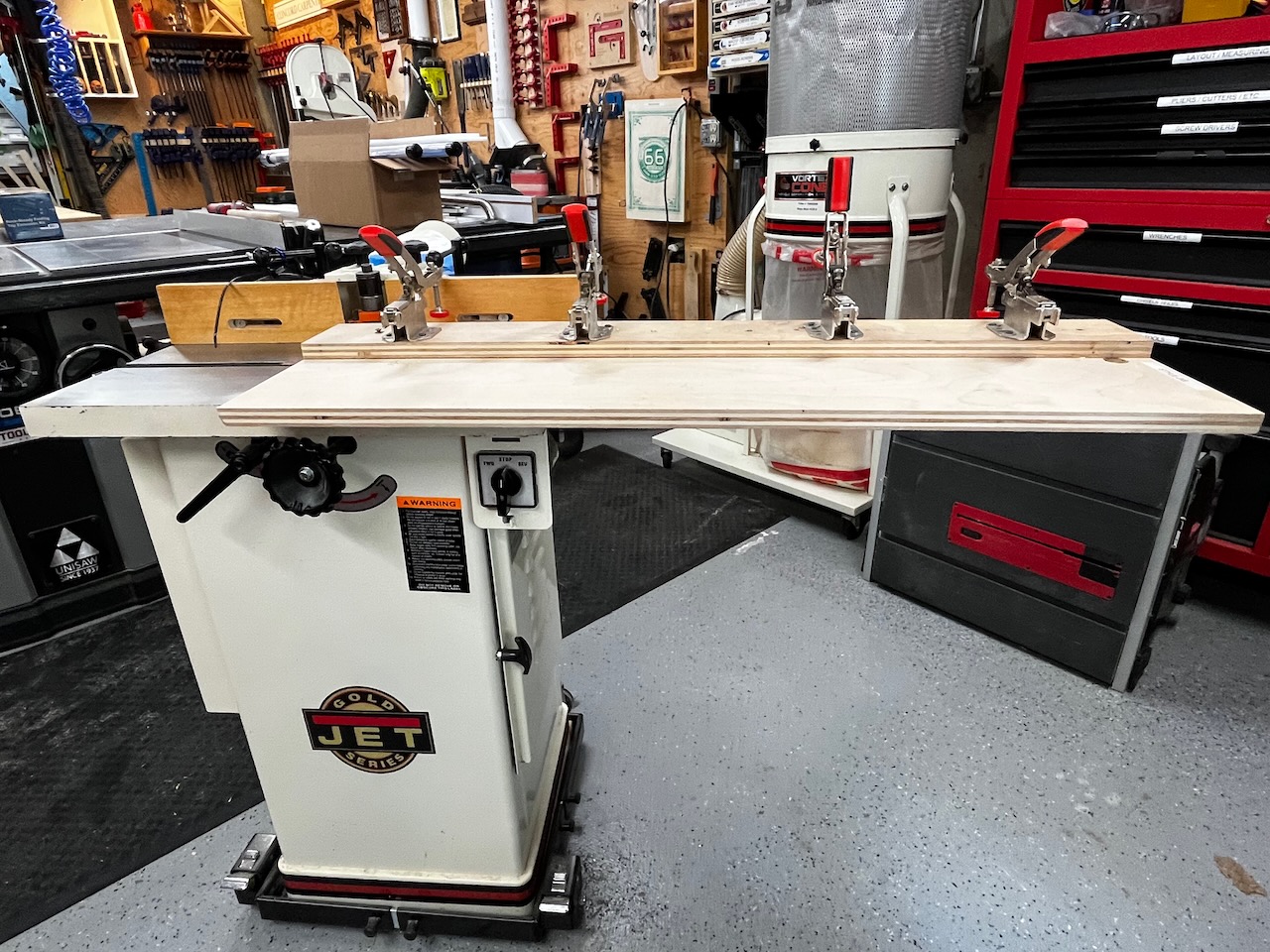 Wood Shaper Table UPGRADE - Concord Carpenter