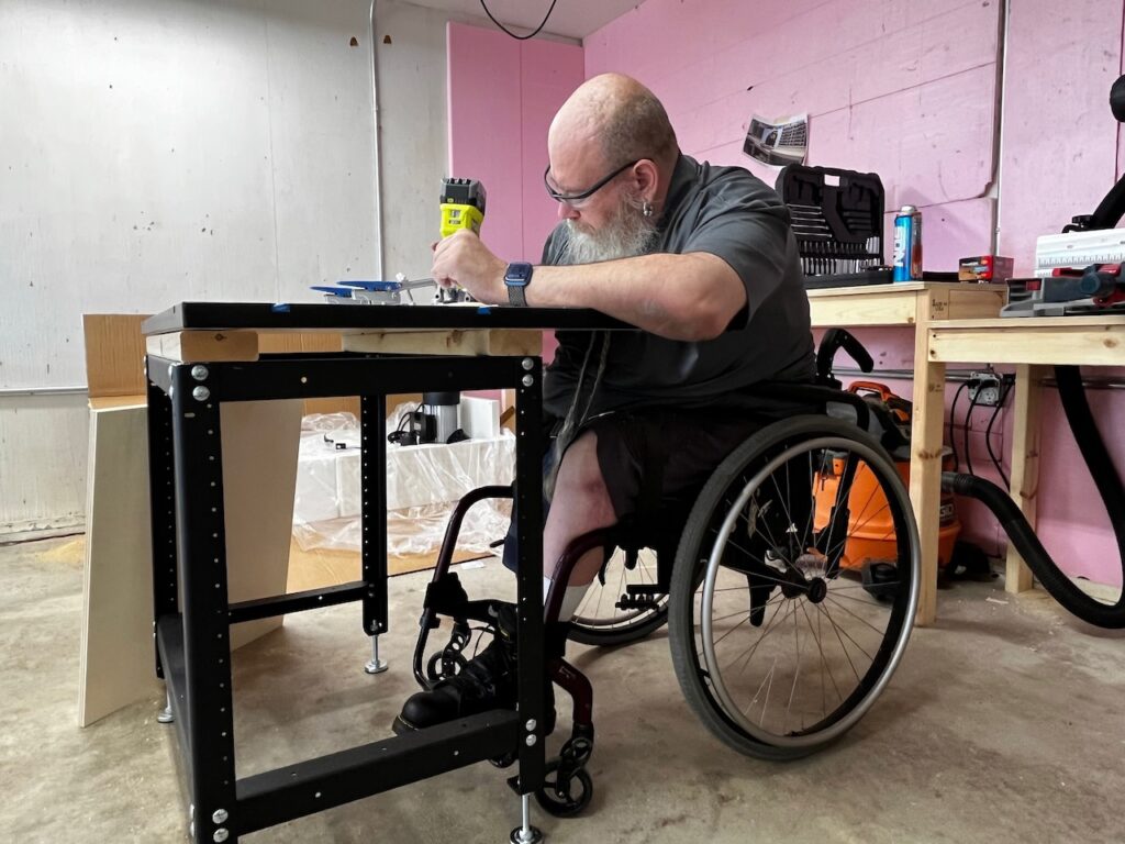 Building A Wheelchair Accessible Workshop - Concord Carpenter