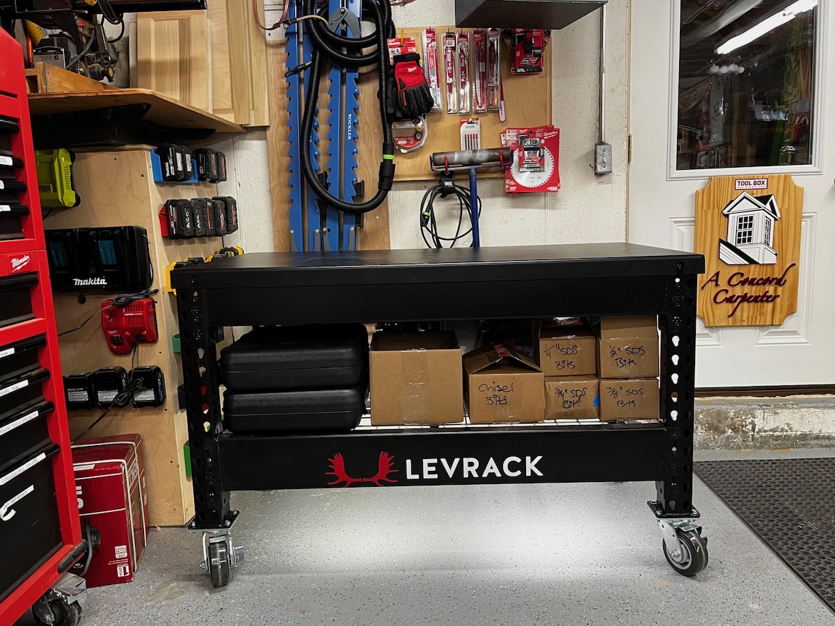 Levrack Mobile Workstation Review - Concord Carpenter