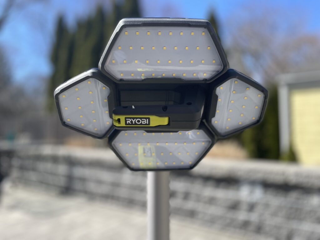 Ryobi Hybrid TriPower Tripod LED Light - Concord Carpenter