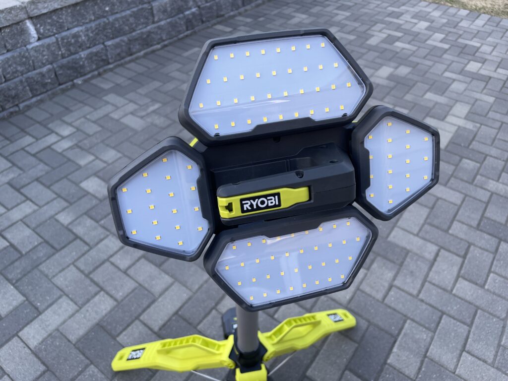 Ryobi Hybrid TriPower Tripod LED Light - Concord Carpenter