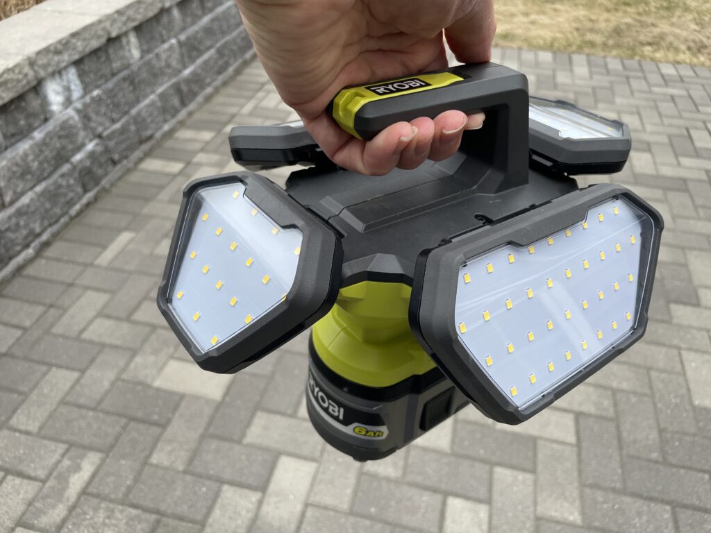 Ryobi Hybrid TriPower Tripod LED Light - Concord Carpenter