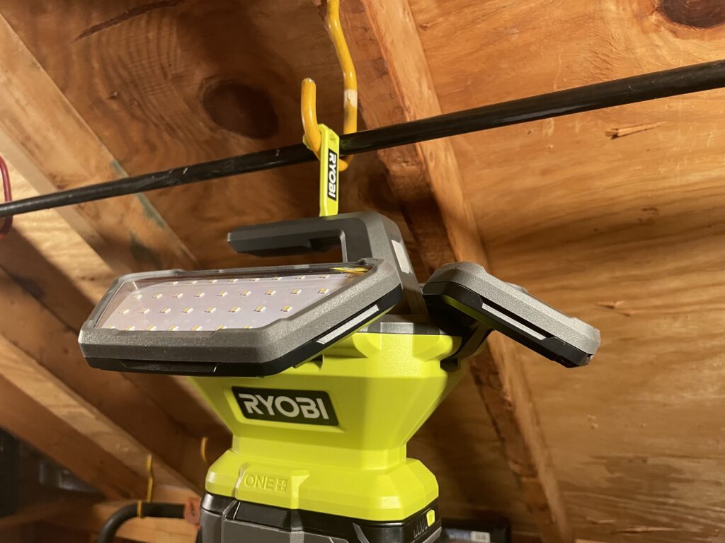 Ryobi Hybrid TriPower Tripod LED Light - Concord Carpenter