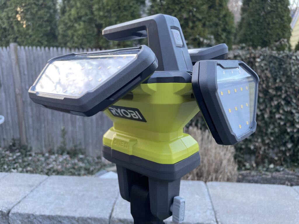 Ryobi Hybrid TriPower Tripod LED Light - Concord Carpenter