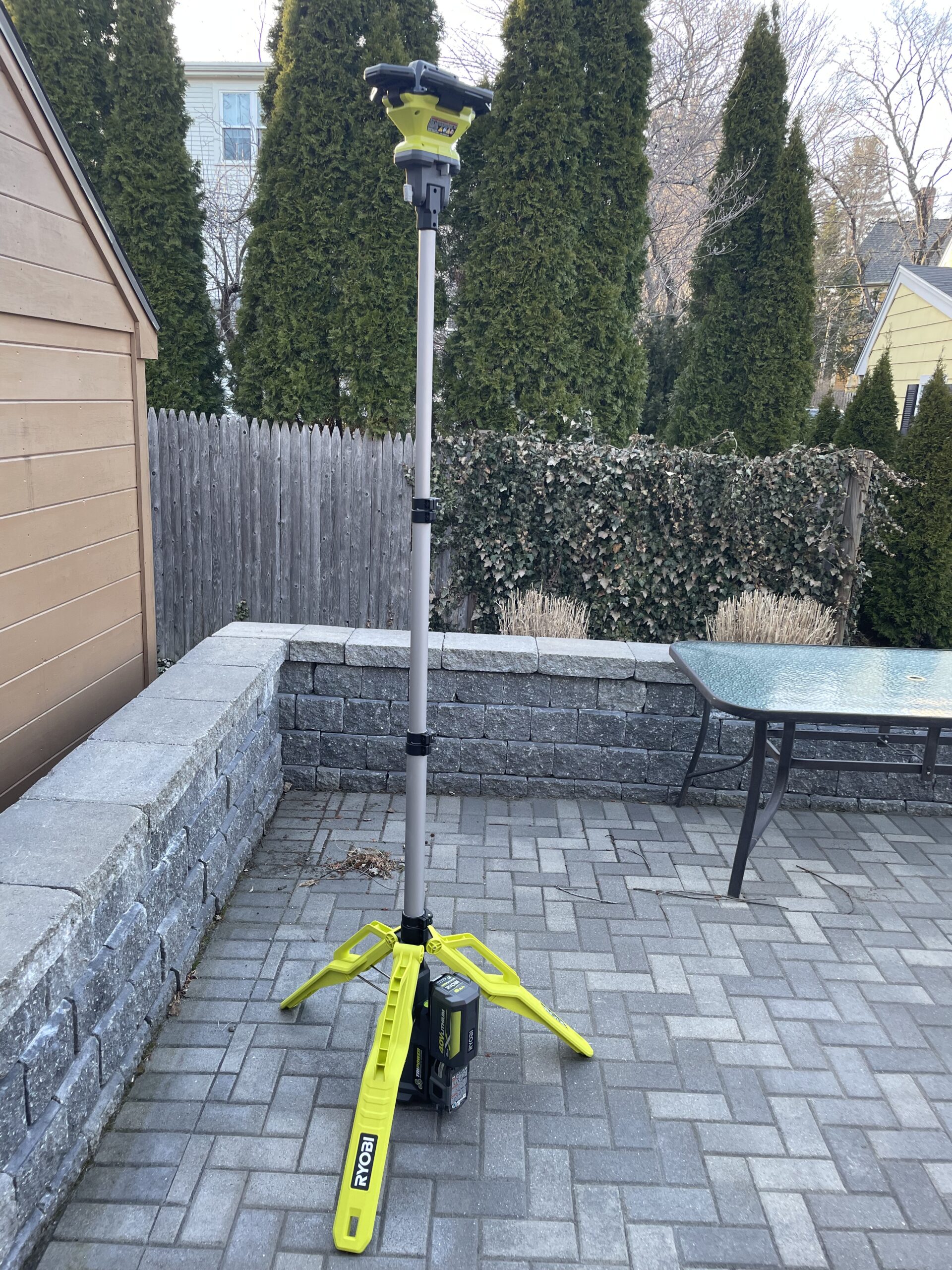 Ryobi Hybrid TriPower Tripod LED Light - Concord Carpenter