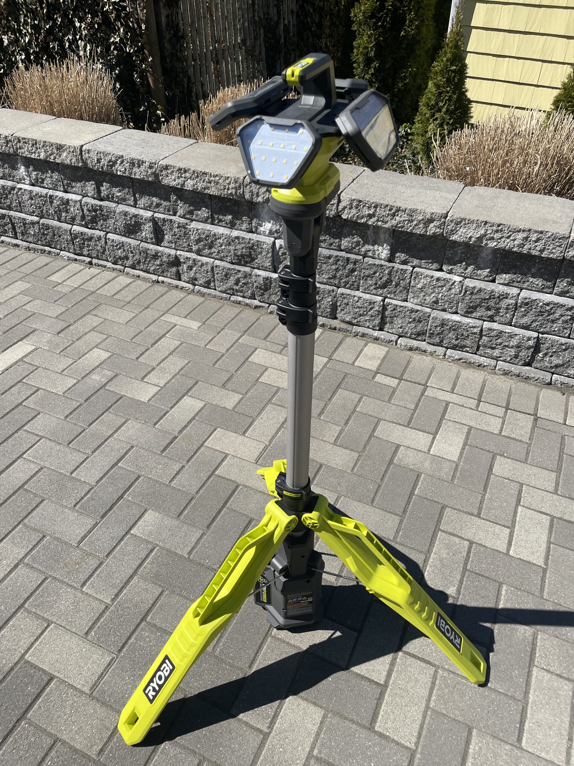 Ryobi Hybrid TriPower Tripod LED Light - Concord Carpenter