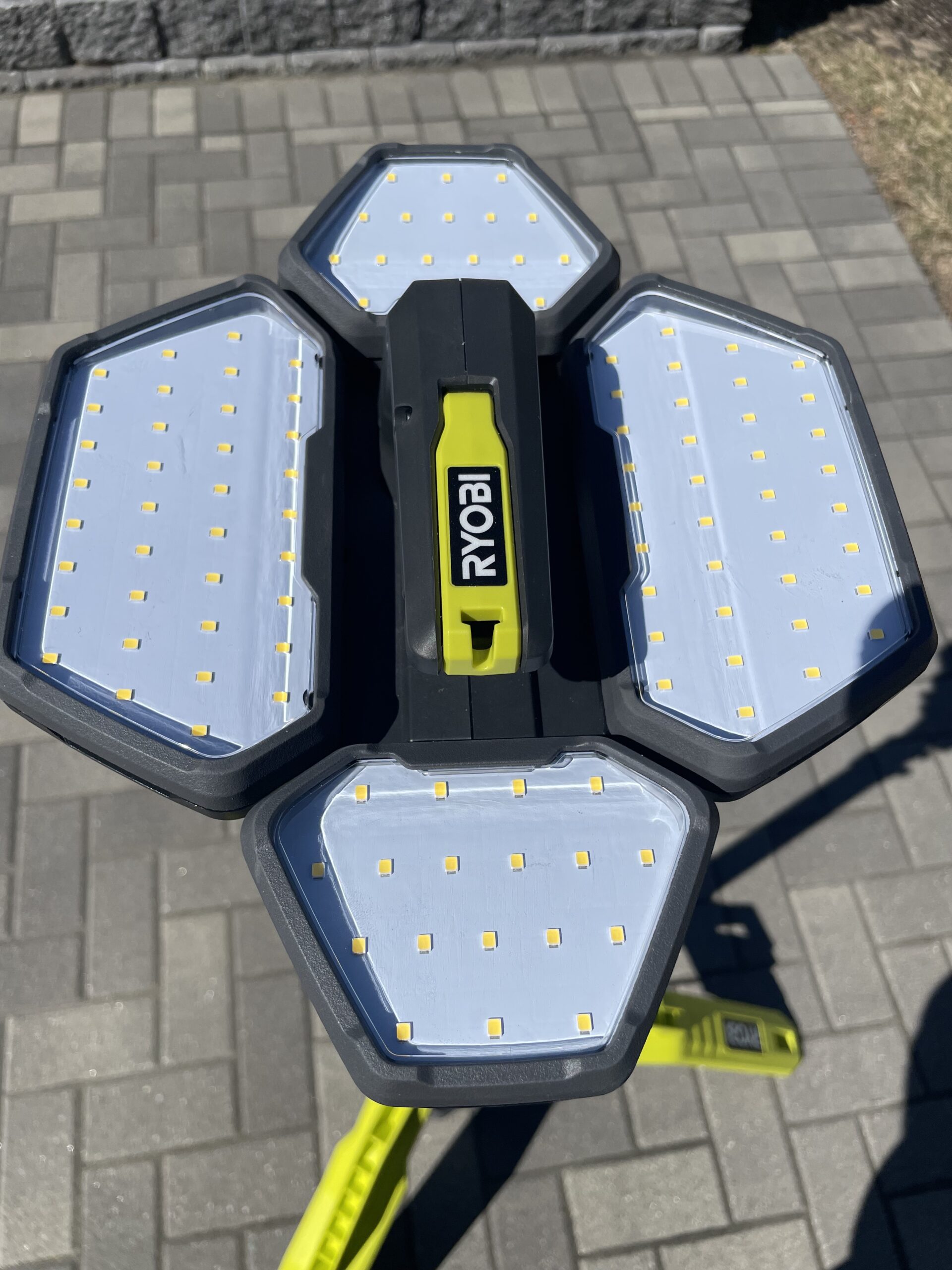 Ryobi Hybrid TriPower Tripod LED Light - Concord Carpenter