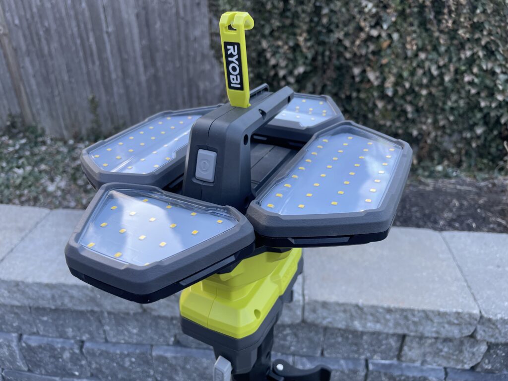 Ryobi Hybrid TriPower Tripod LED Light - Concord Carpenter
