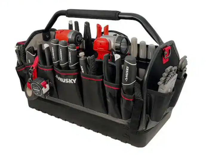 Husky 20” PRO Tool Tote - Concord Carpenter